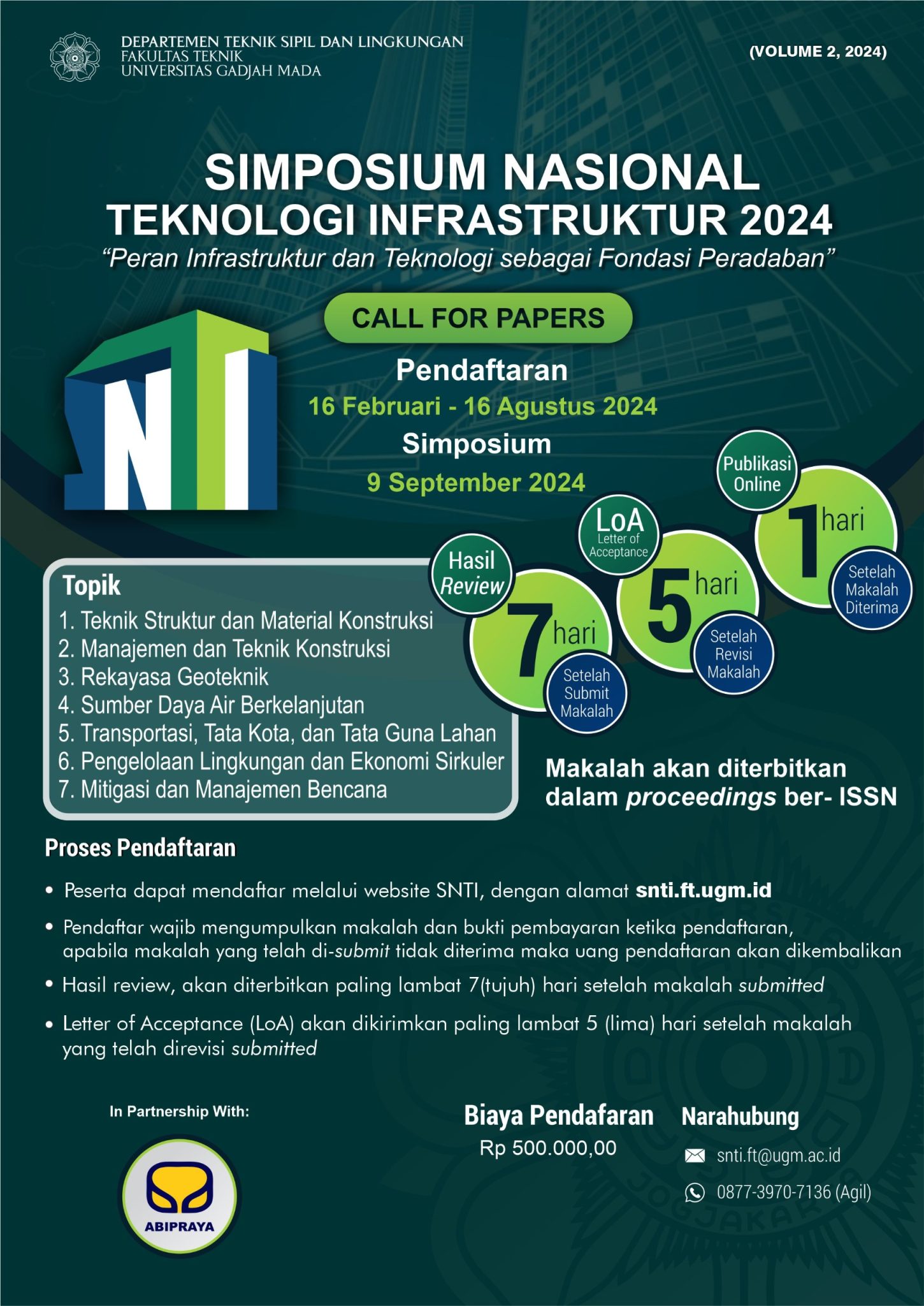 Simposium Nasional Teknologi Infrastruktur 2024 – Simposium Nasional Teknologi Infrastruktur 2024
